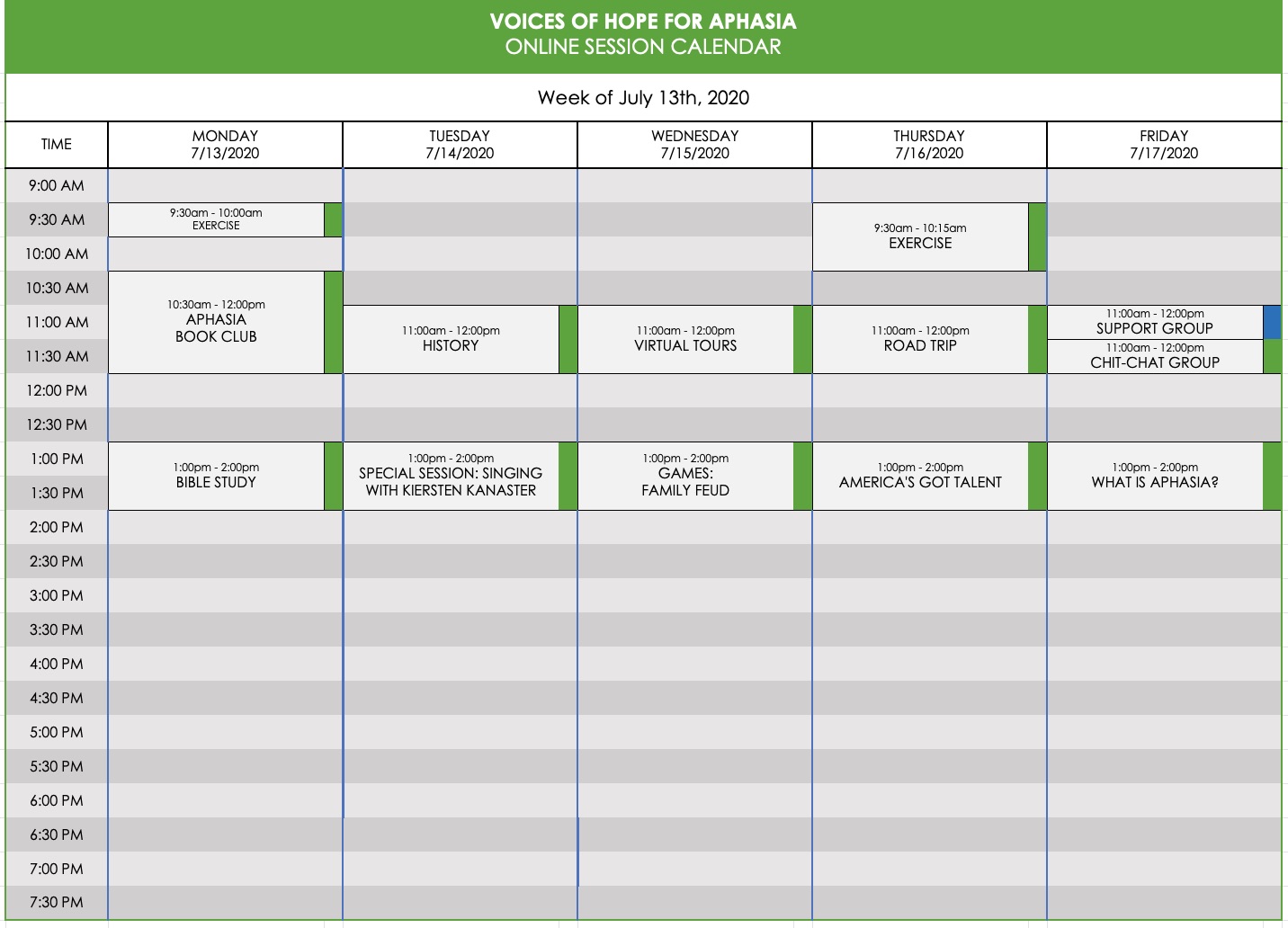 VOH_calendar_7.13 | Voices of Hope for Aphasia
